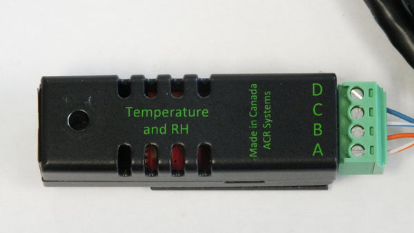 RH Temp External Probe | Remote Temperature & Humidity Sensor | ACR Systems